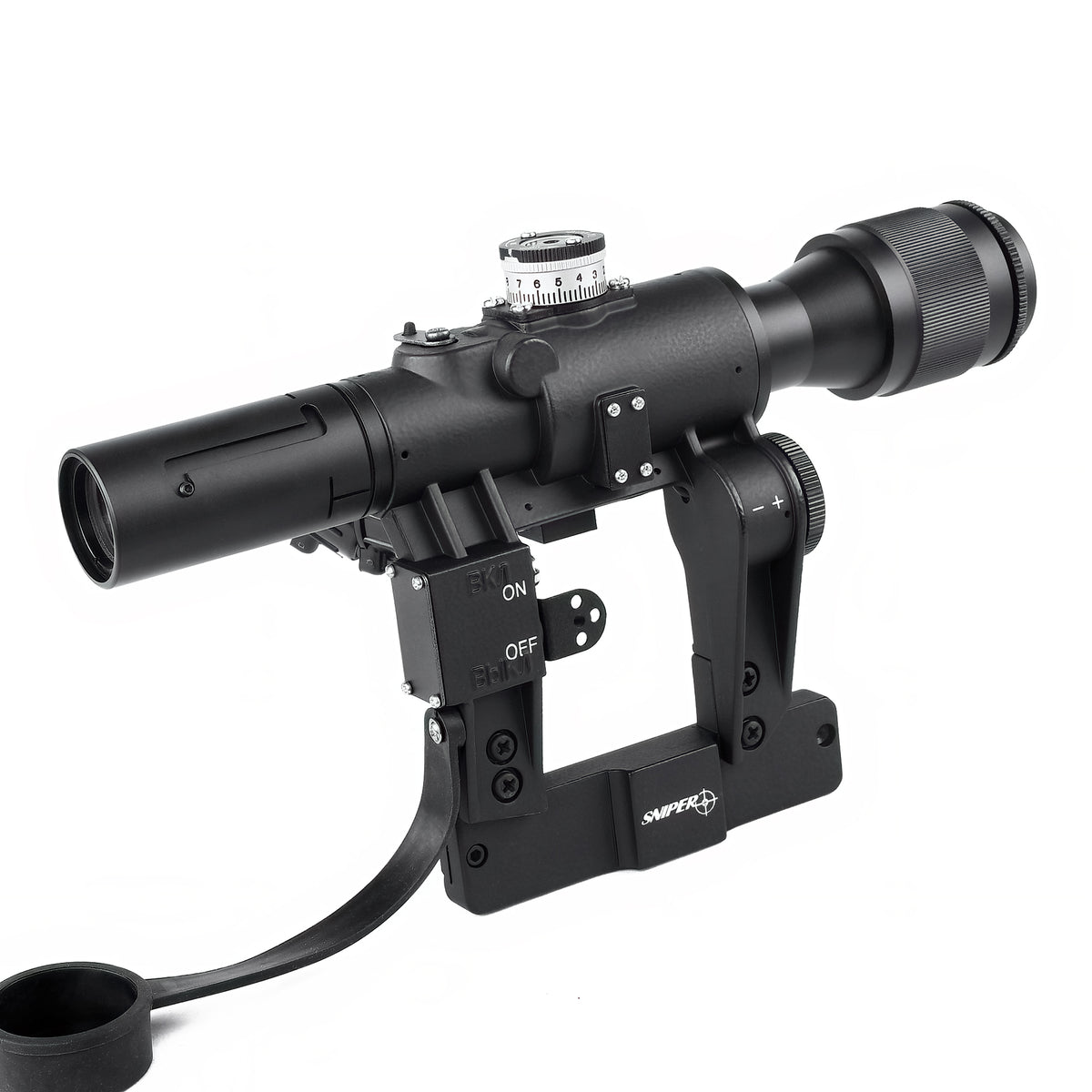 AK Scope SVD Dragunov 4x26mm Tactical Rifles cope with Red Illuminated – Texas Precision Optics Inc