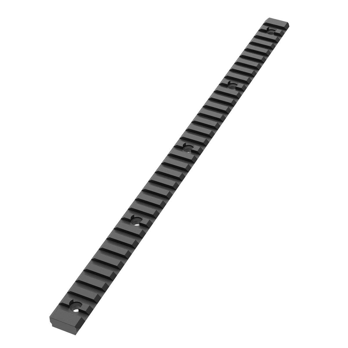 34 Slot Mlock Aluminum Single Picatinny Rail Section, T-Nuts & Screws ...