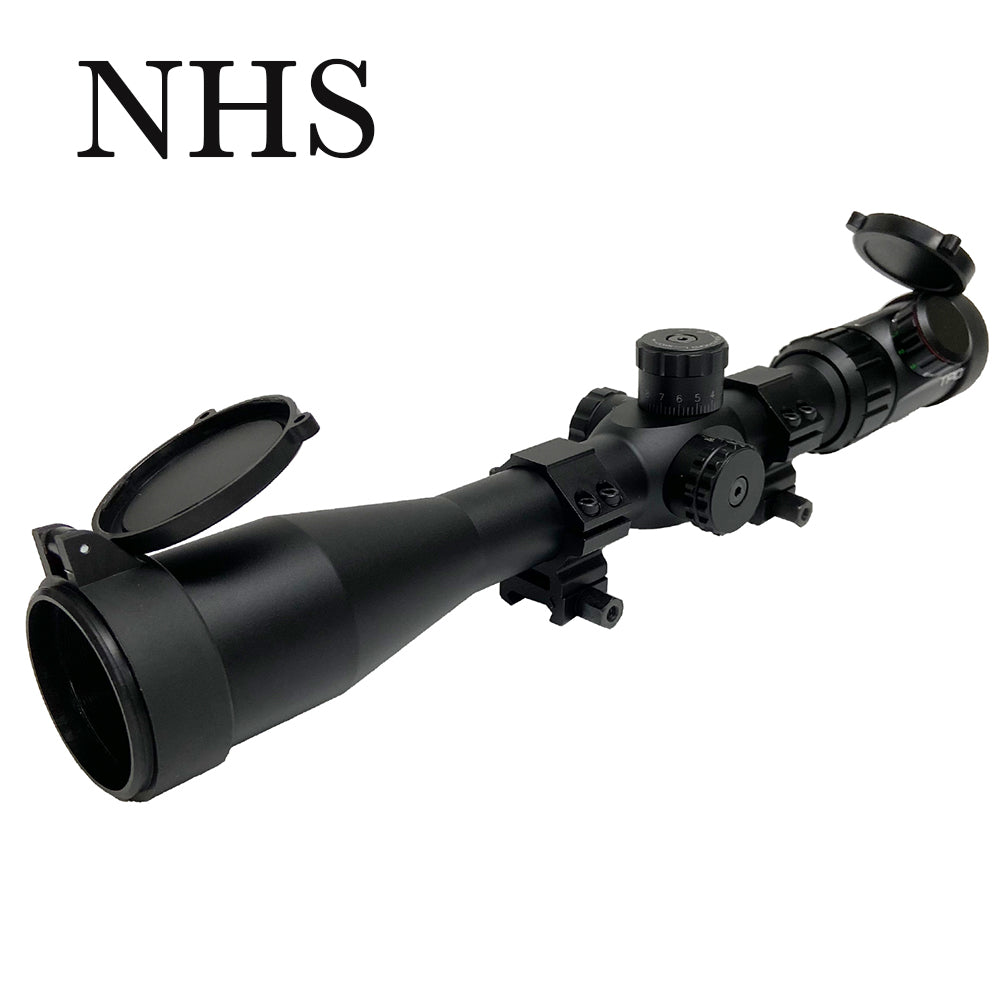 NHS 6.5-20x42 SAL Rifle Scope, Glass Etched Red/Green Illuminated Reti ...
