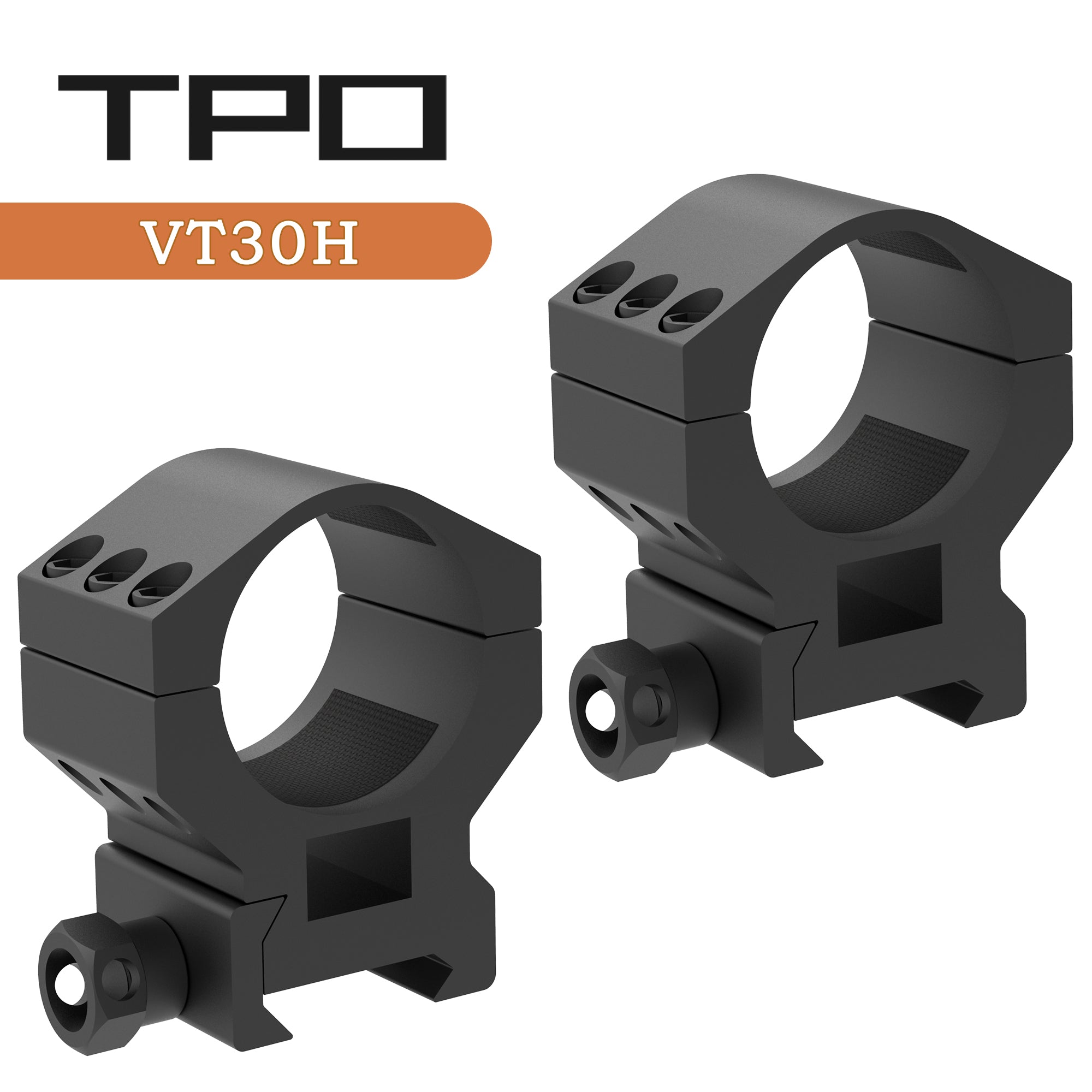 30mm Scope Mount Picatinny Scope Rings – Texas Precision Optics Inc