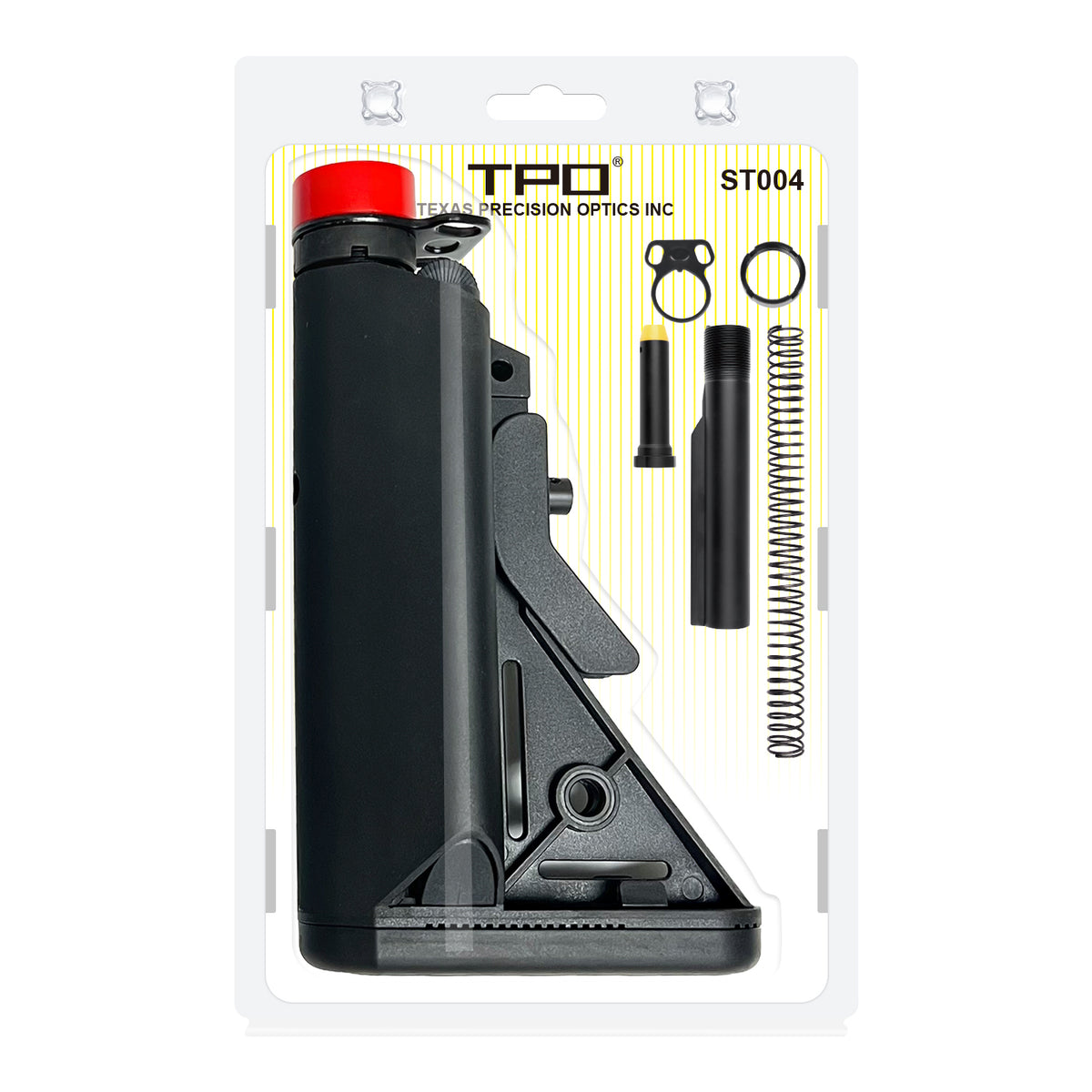 ST004 AR15 SOPMOD Buttstock with Complete Mil Spec Buffer Tube Kits ...