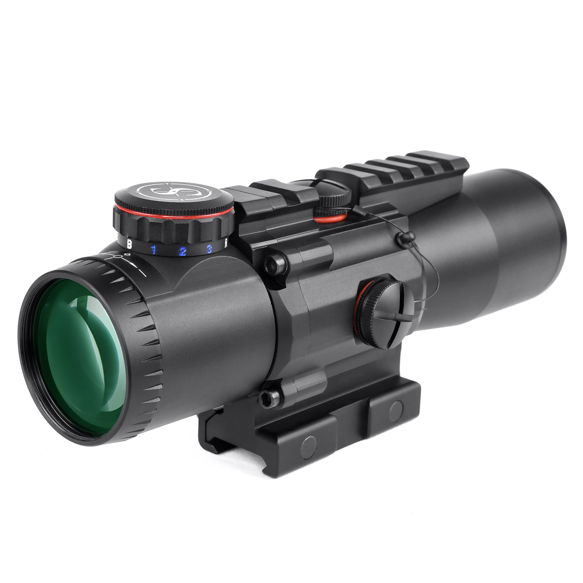 Prism Scope LS 4X40 CB Red/Green/Blue Illuminated Reticle – Texas ...