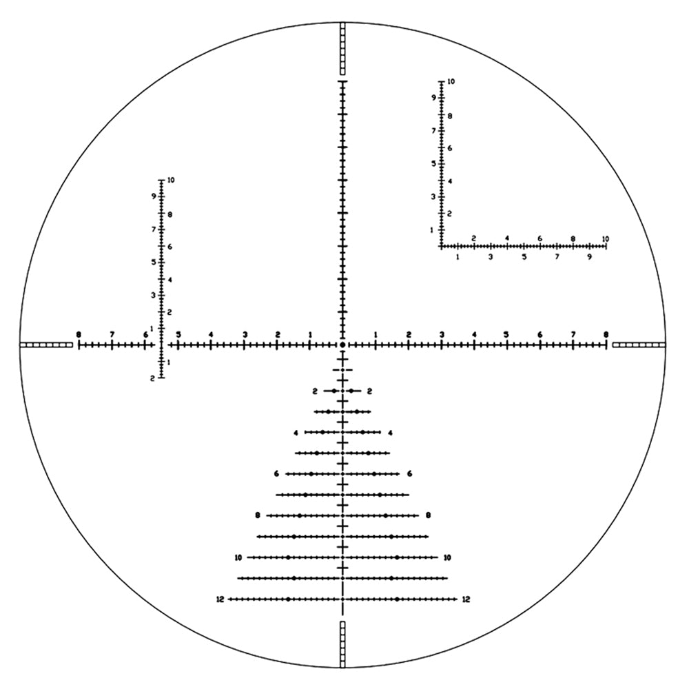Sniper KT 12-60X60 SAL Rifle Scope 35mm Tube Side Parallax Adjustment ...