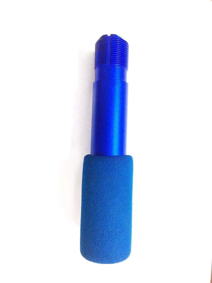 Mil Spec Blue Pistol Buffer Tube with Blue Foam Pad Cover – Texas ...