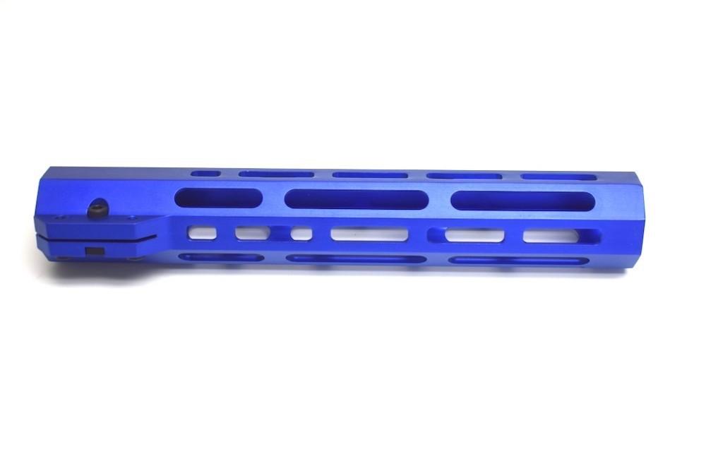 10'' Blue M-LOK Free Float Handguard Rail Ultra Lightweight for AR15 ...