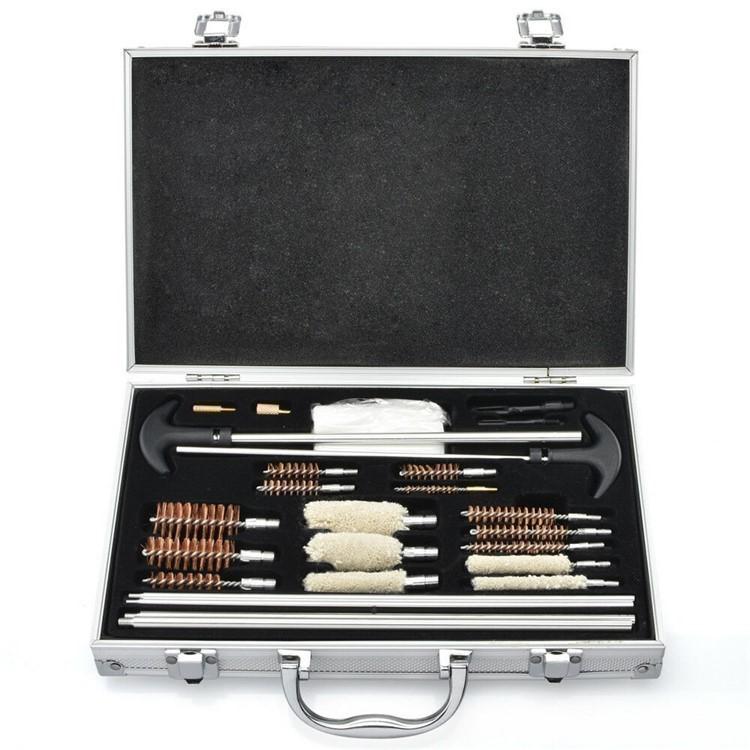 Pro Universal Gun Cleaning Kit Pistol Rifle Shotgun Firearm Cleaner ...
