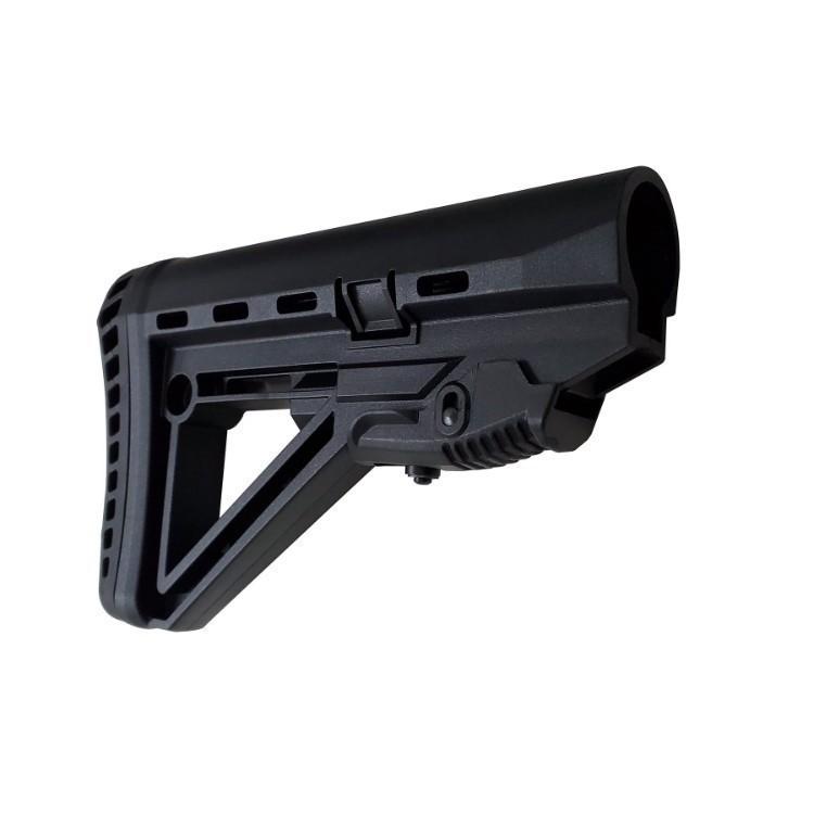 AR15 6-Position Adjustable Carbine Stock with Butt Pad - RUBBER BUTTPA ...